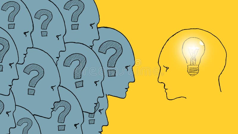 Concept of Idea generation stock video. Video of leadership - 263985101