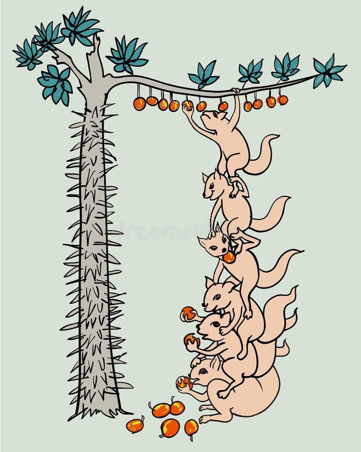 Concept Idea: Unity To Success Stock Vector - Illustration of squirrel ...