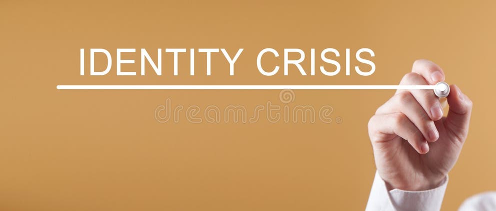 Concept of Identity Crisis. Mind Stock Illustration - Illustration of ...