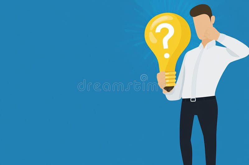 The Concept Illustrates the Idea of Asking a Question and Giving an ...