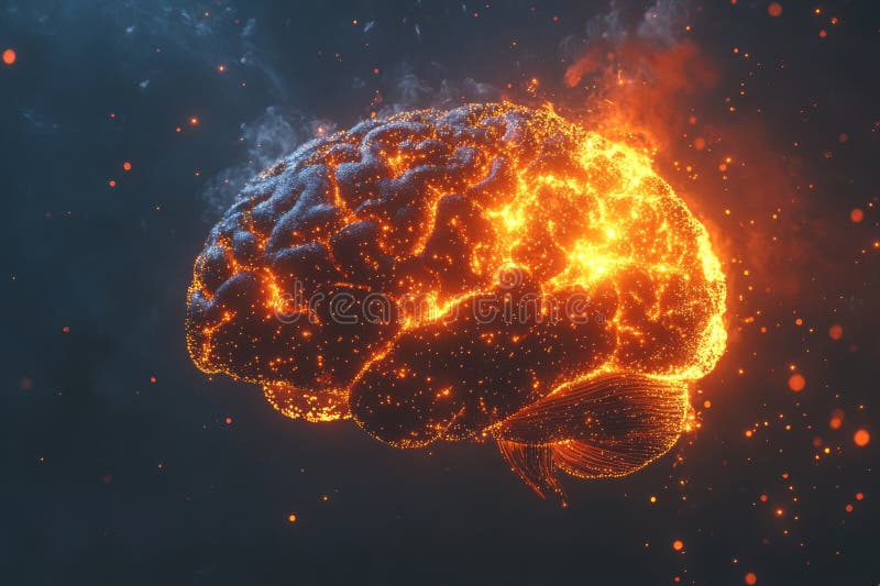 Concept for Illustrating the Brain S Neural Pathways and Connectome ...