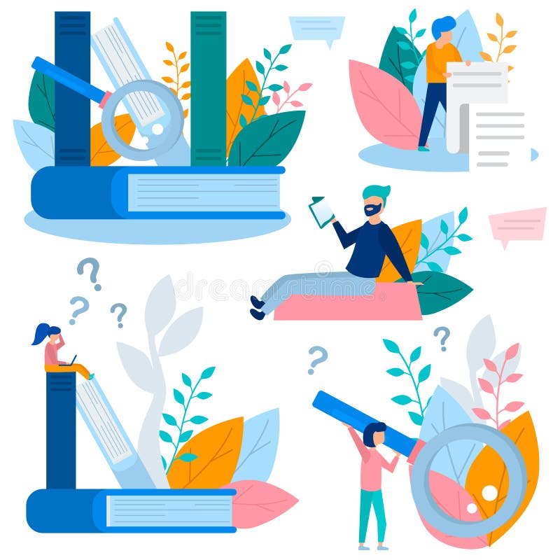 Concept Illustration of Knowledge and Information Collection Elements ...