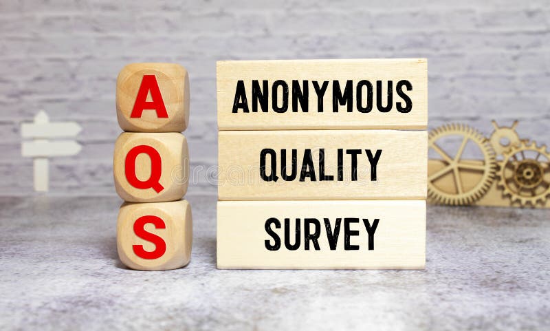 Concept Image of Business Acronym AQS Anonymous Quality Survey Stock Image - Image of industrial ...
