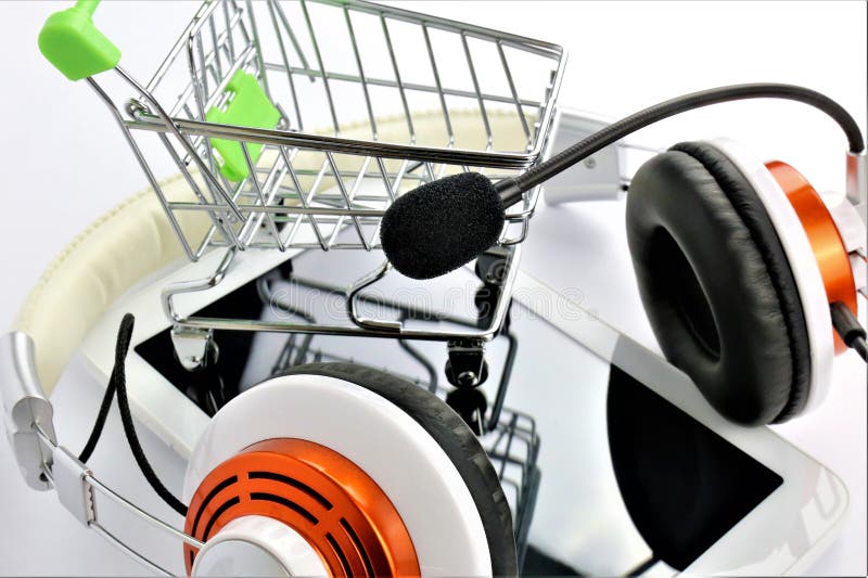 An Concept Image of E Commerce, Business, Office Stock Image - Image of ...