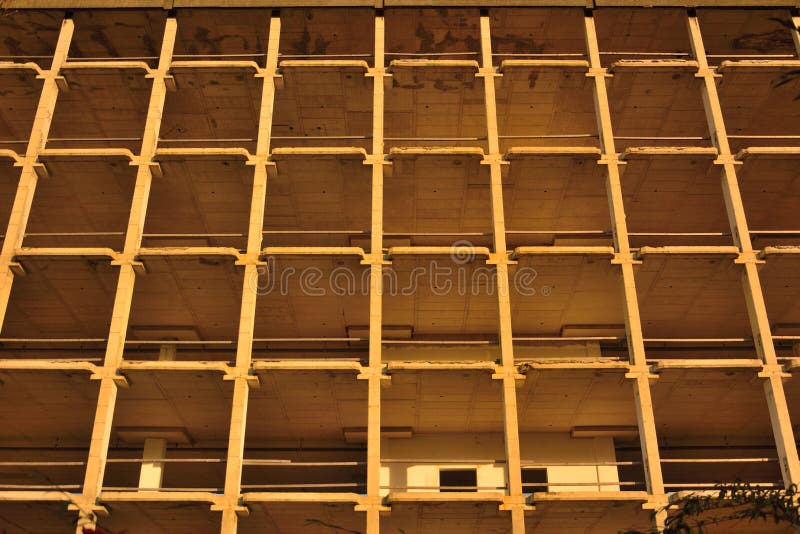 Concept Image: Empty Housing Blocks Stock Image - Image of construction ...