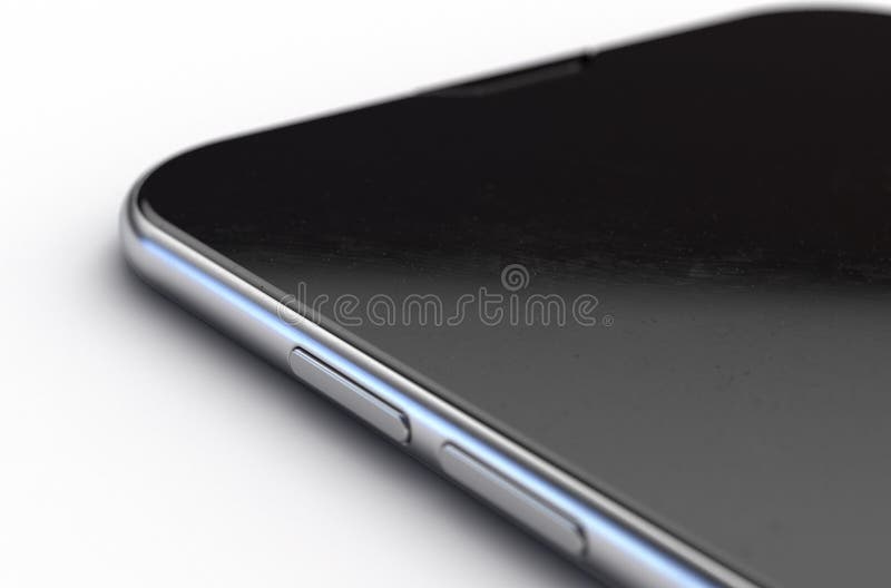 Mobile Phone and Germ Particles Stock Illustration - Illustration of ...