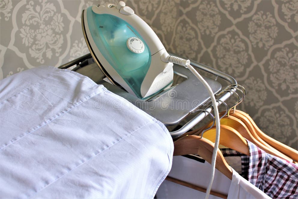 An Concept Image of Ironing, Housework Stock Photo - Image of concept ...