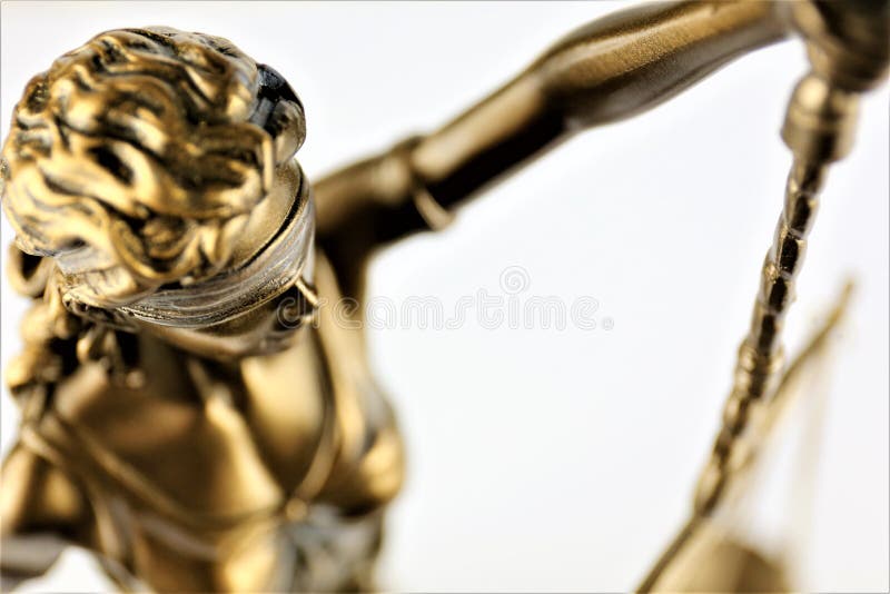 An Concept Image of a Justitia Statue, Justice Stock Image - Image of ...