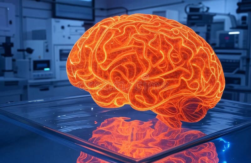 Concept Image: Neural Tissue Development with Bioprinting Stock ...