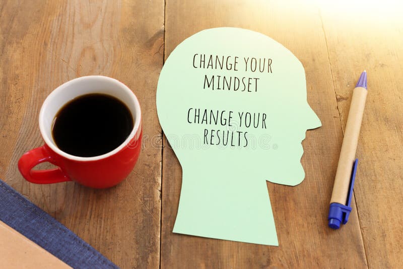 Concept Image Ofnew Mindset New Results. Success and Personal ...