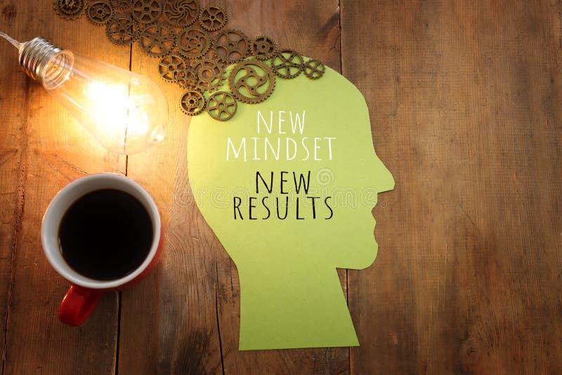 Concept Image Ofnew Mindset New Results. Success and Personal ...