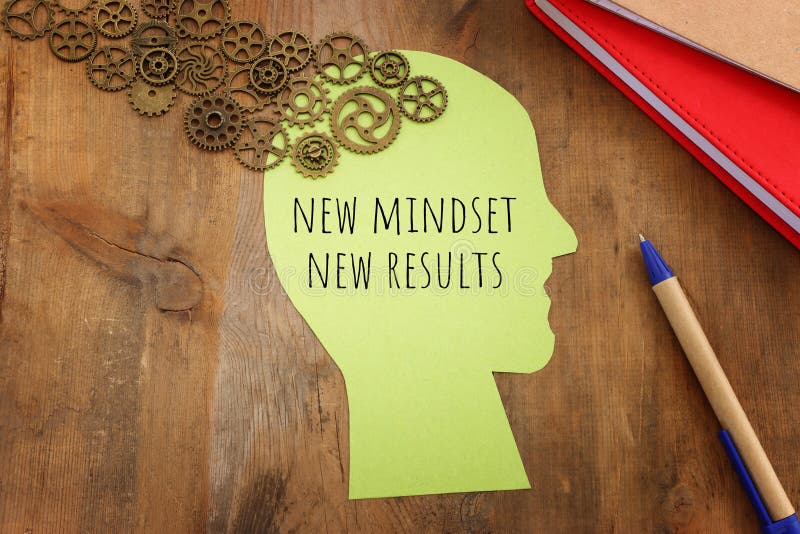 Concept Image Ofnew Mindset New Results. Success and Personal ...