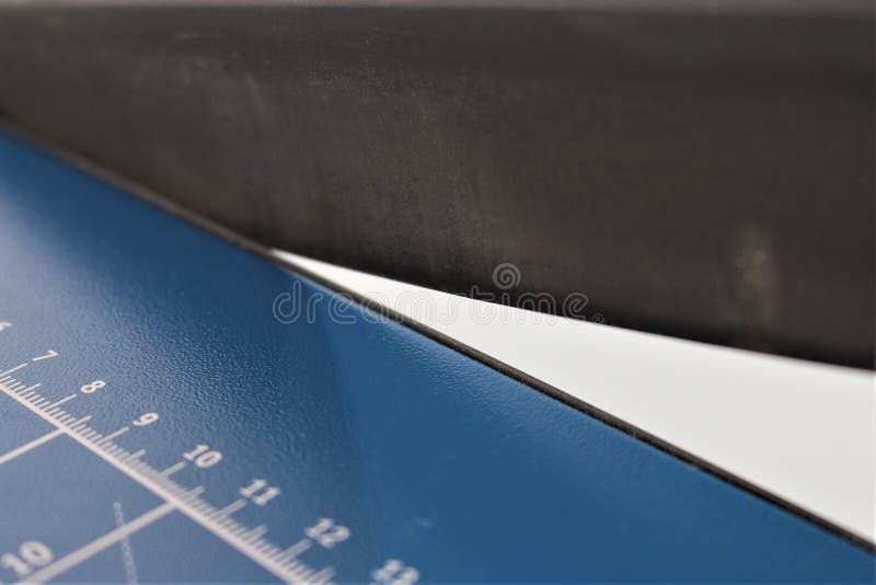 An Concept Image of a Paper Cutter, Machine Stock Image - Image of ...