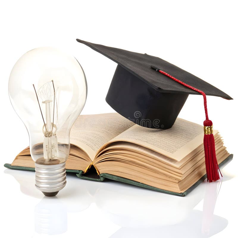 Mind Learning Knowledge Isolated on White Background Stock Illustration ...