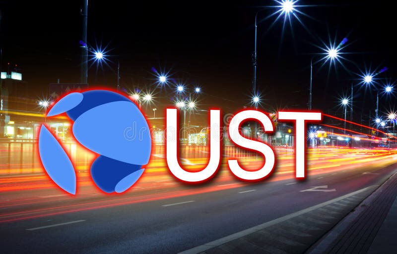 Concept Image of UST Stable Coin Stock Illustration - Illustration of ...