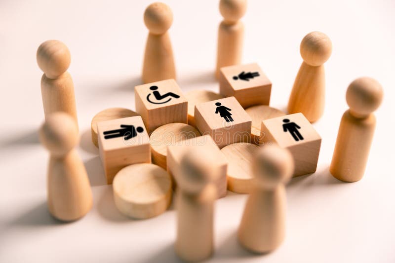 Health Equity is Shown Using the Text Stock Image - Image of equal ...