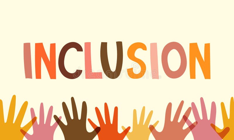 Concept of inclusivity stock vector. Illustration of diverse - 345730722
