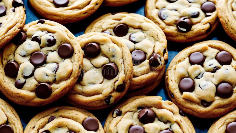 Indulge in Sweet Delights Chocolate Chip Cookie Dough Container.AI ...