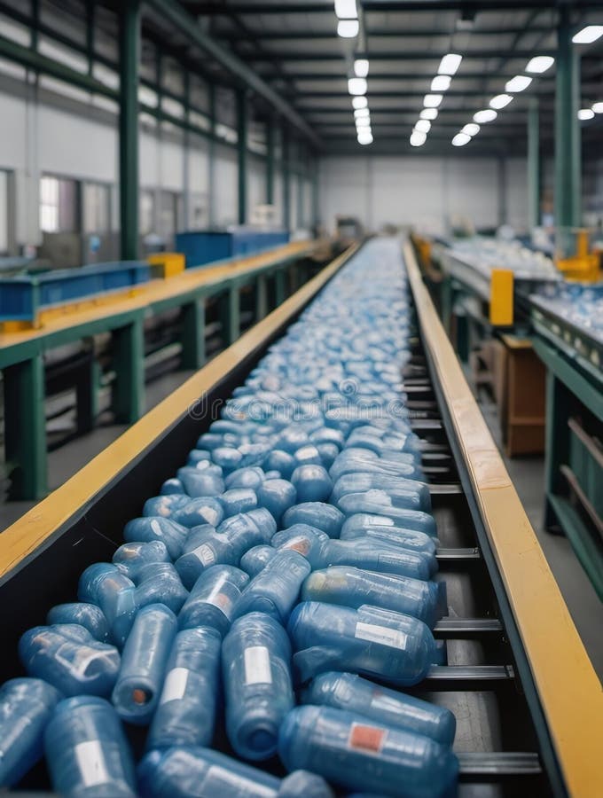 Industry Plant, Sorting and Processing Plastic and Paper Waste ...