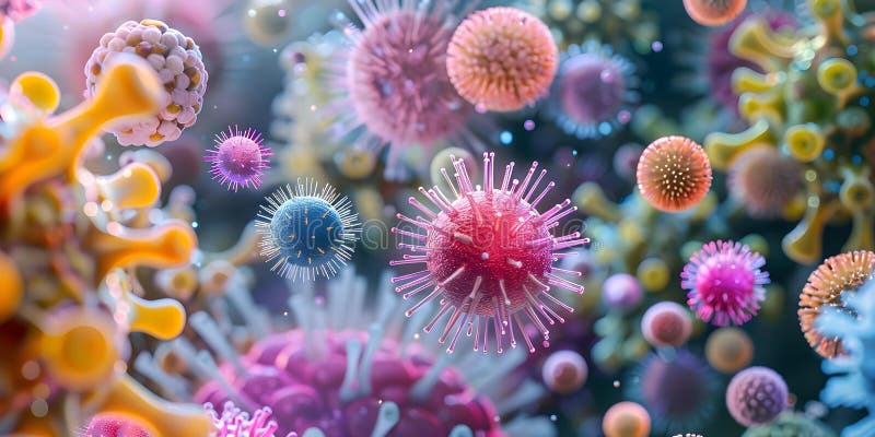 Microscopic Examination of Harmful Organisms and Viruses in the Human ...