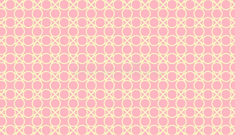 Concept of Infinity Geometric Circle Pattern Pastel Color Vector ...