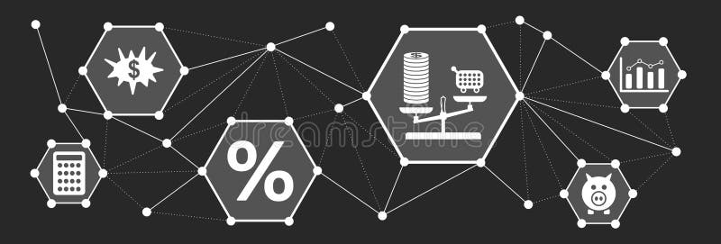 Concept of inflation stock illustration. Illustration of money - 250530007
