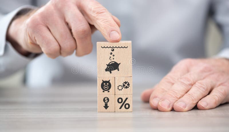 Concept of inflation stock photo. Image of recession - 259971688