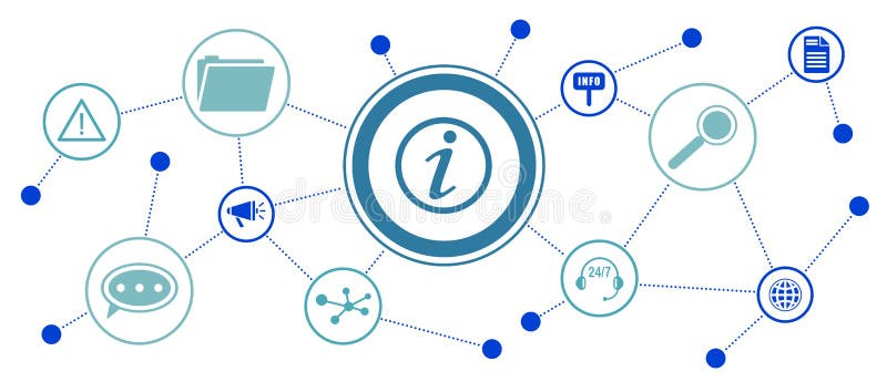 Concept of information stock illustration. Illustration of marketing ...