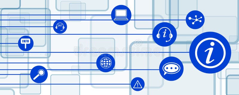 Concept of information stock illustration. Illustration of business ...
