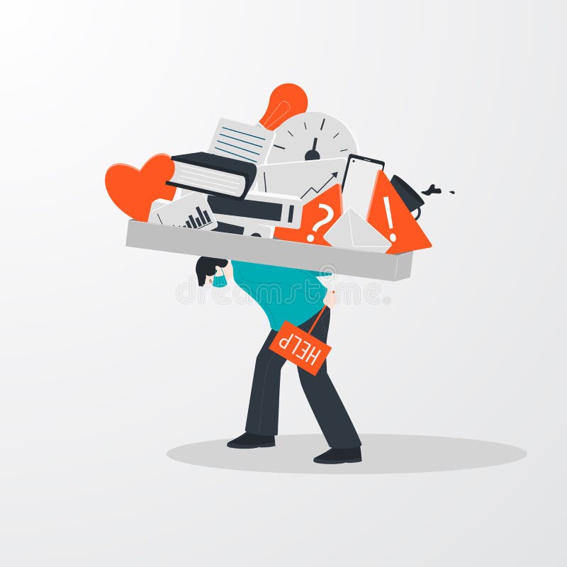 Too Much Work Icon Stock Illustrations – 53 Too Much Work Icon Stock ...