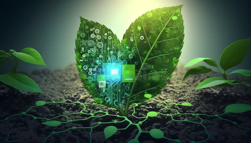 Concept of Innovation, Biotechnology, Symbol of Growth and New ...