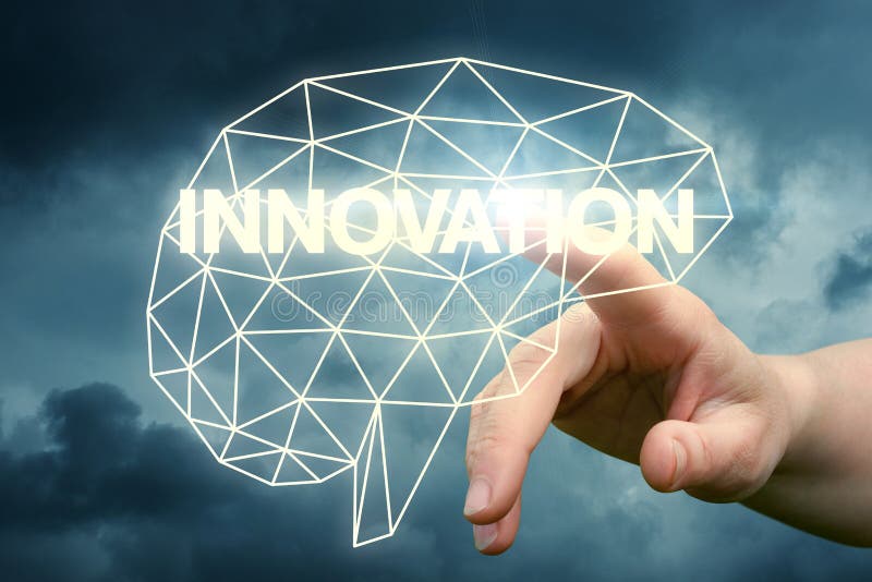 Innovative Thinking Concept. Stock Photo - Image of process, marketing ...