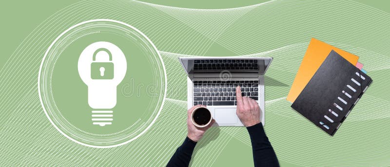 Concept of Intellectual Property Stock Photo - Image of rights ...