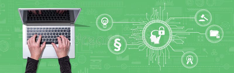 Concept of Intellectual Property Stock Image - Image of legal, concept ...