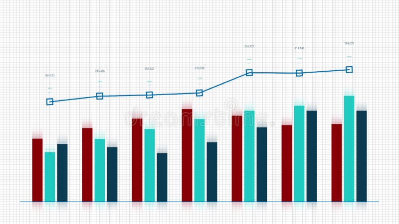 Concept of Interest Rate Change and Yield Change. Stock Footage - Video ...