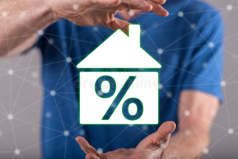 Concept of interest rates stock image. Image of credit - 177307255