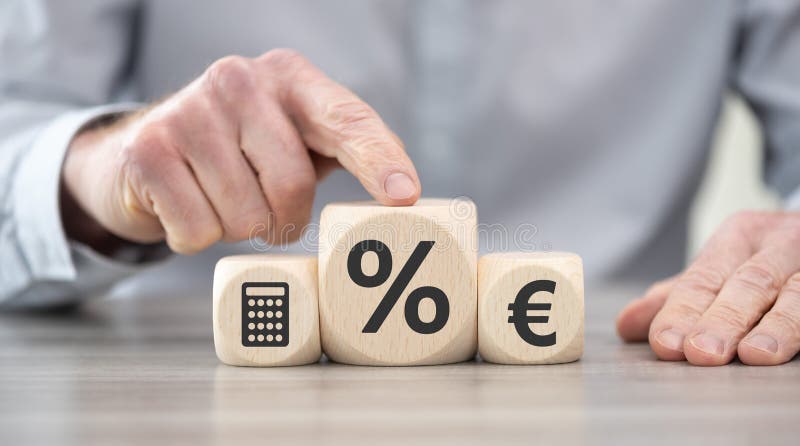 Concept of interest rates stock photo. Image of banking - 276198634