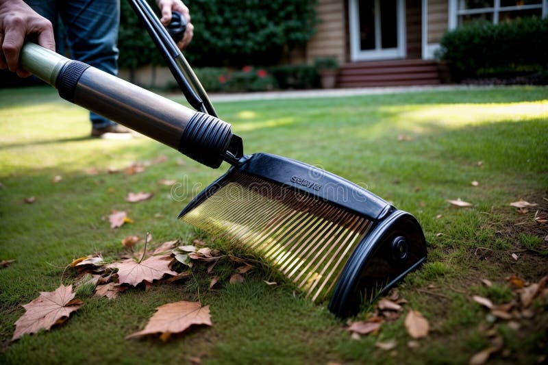Intricate Details of a Realistic Rake.AI Generated Stock Illustration ...