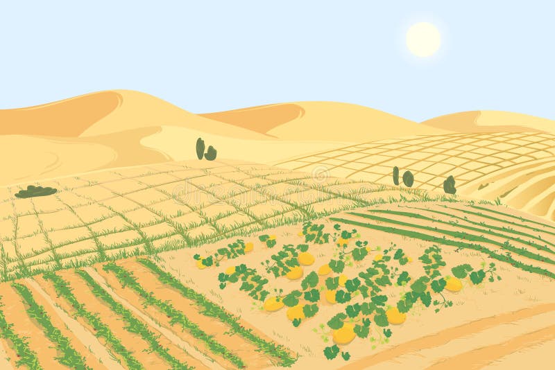 Arid Farm Land Stock Illustrations – 181 Arid Farm Land Stock ...