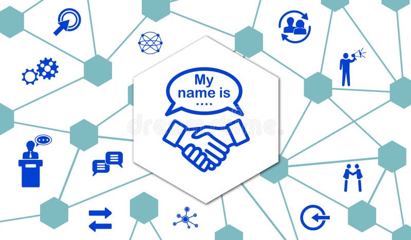 Concept of introduction stock illustration. Illustration of leadership ...