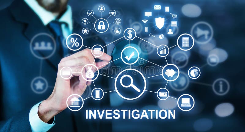 Concept of Investigation. Business Stock Photo - Image of business ...