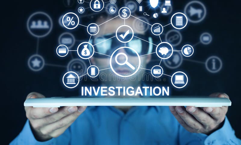 Concept of Investigation. Business Stock Image - Image of analyze ...