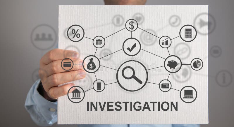 Concept of Investigation. Business. Finance Stock Illustration ...