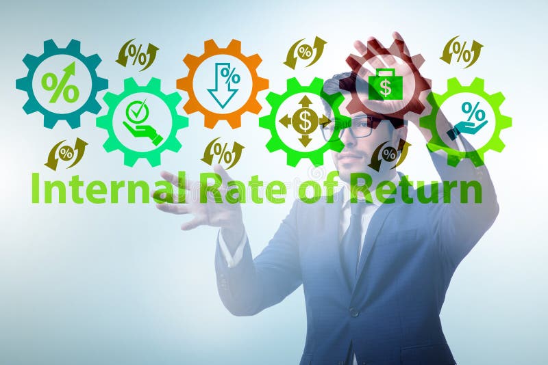 Concept of IRR - Internal Rate of Return Stock Image - Image of ...