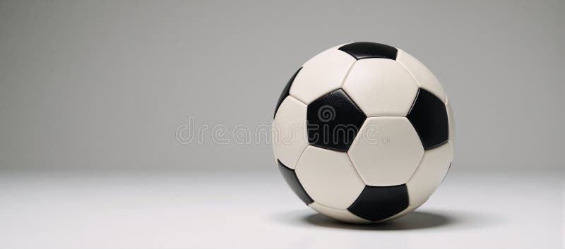 Isolated Soccer Ball Visualized in 3D Perspective Stock Illustration ...