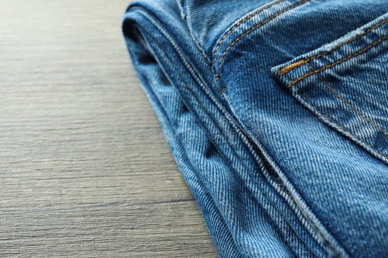 Concept of Jeans, Casual Clothes Concept, Jeans As daily Wear Stock ...