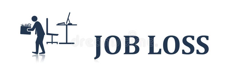 Concept of job loss stock illustration. Illustration of crisis - 321300338