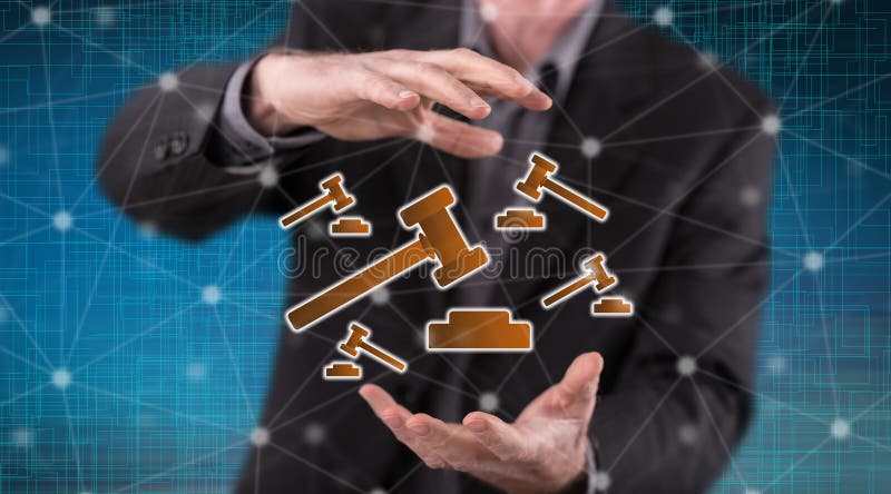 Concept of judgment stock photo. Image of hammer, gavel - 134684452