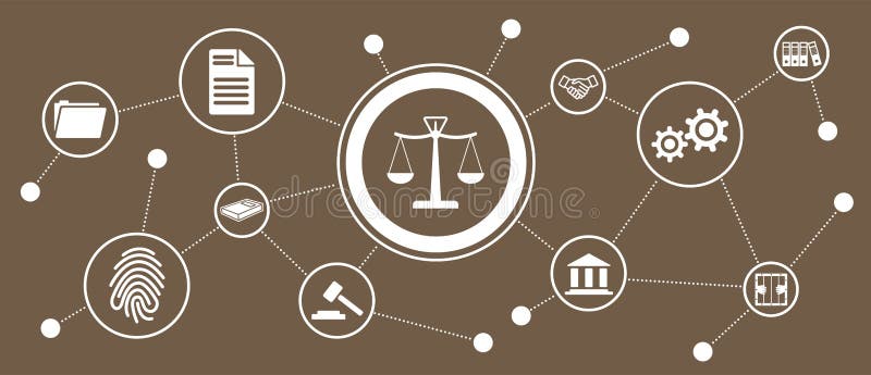 Concept of justice stock illustration. Illustration of symbol - 189328622