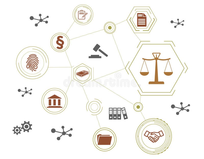 Concept of justice stock illustration. Illustration of judge - 284576395